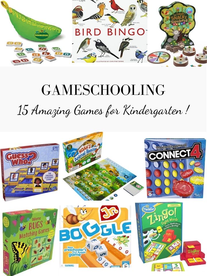Gameschooling: 15 Amazing Games for Kindergarten - Faith Heritage At Home